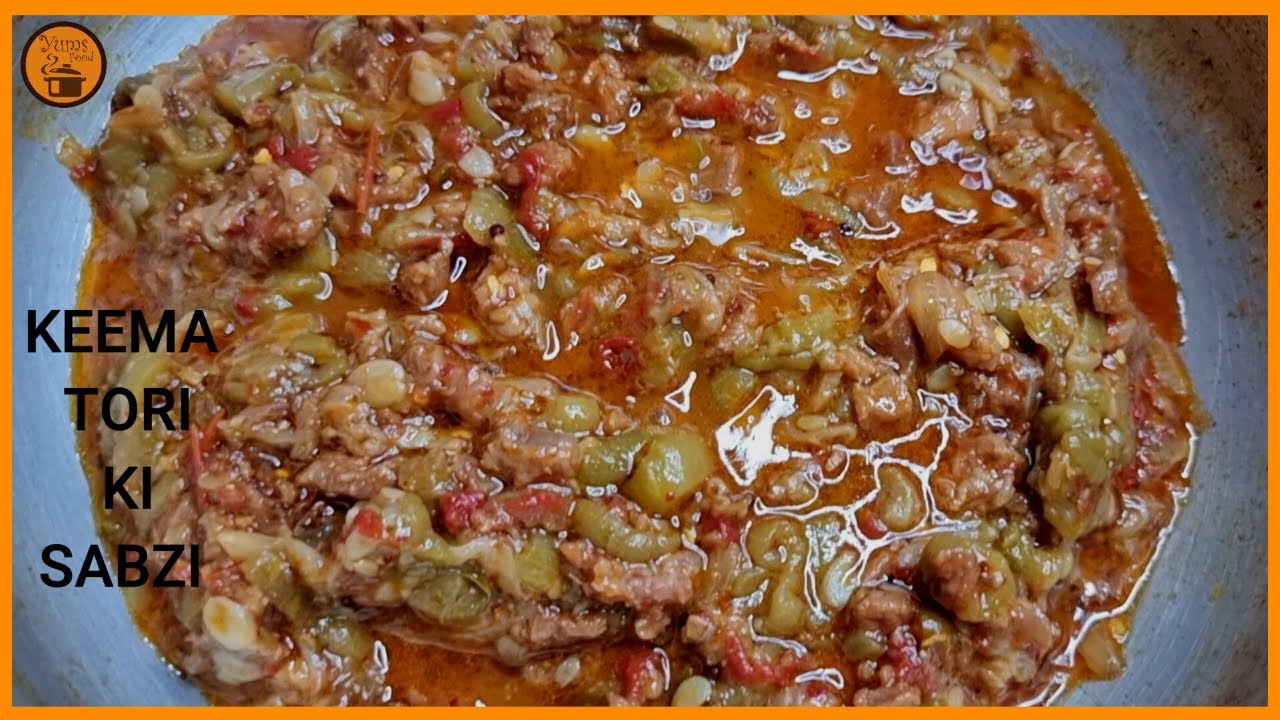 keema turi | turai keema | keema turai recipe by yums food - YouTube