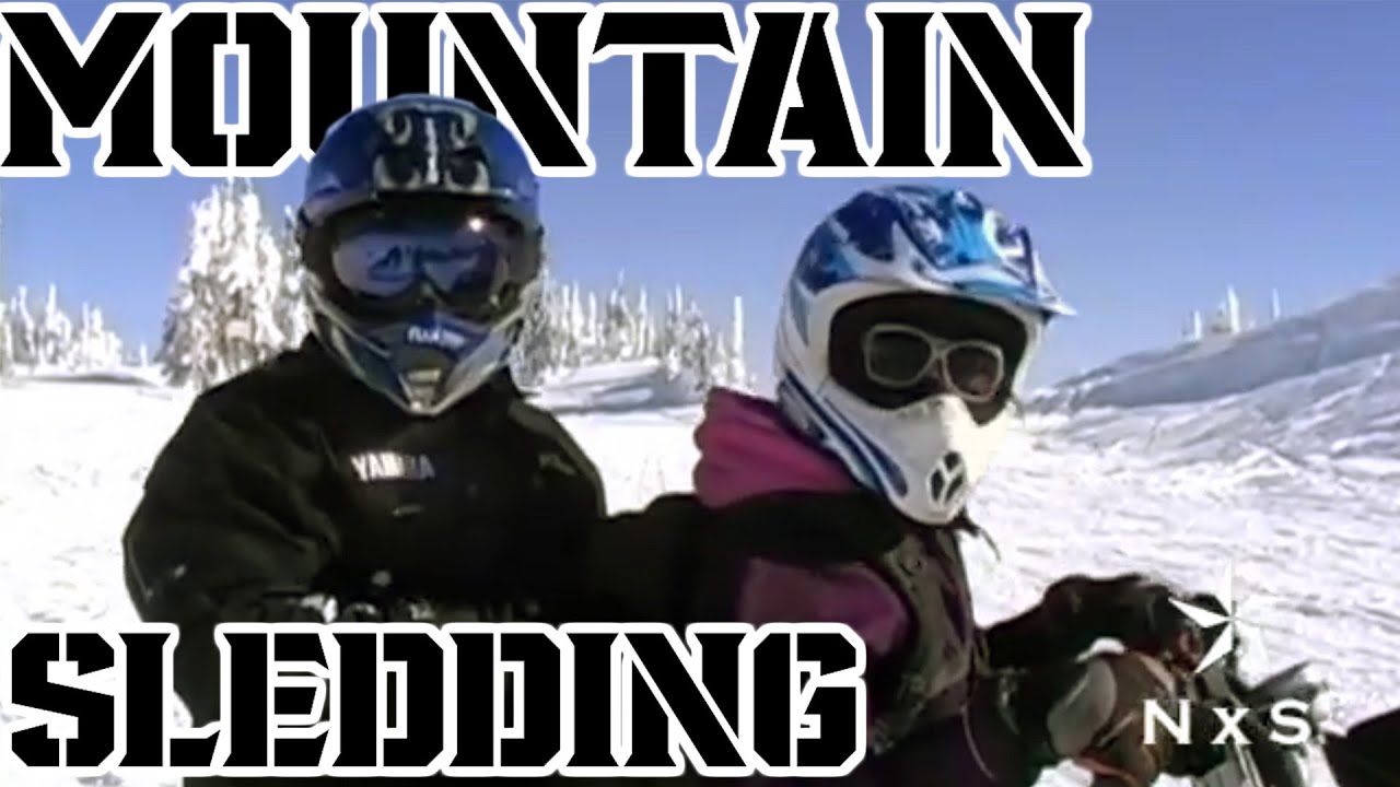 MOUNTAIN SLED RIDE FOR KIDS - YouTube
