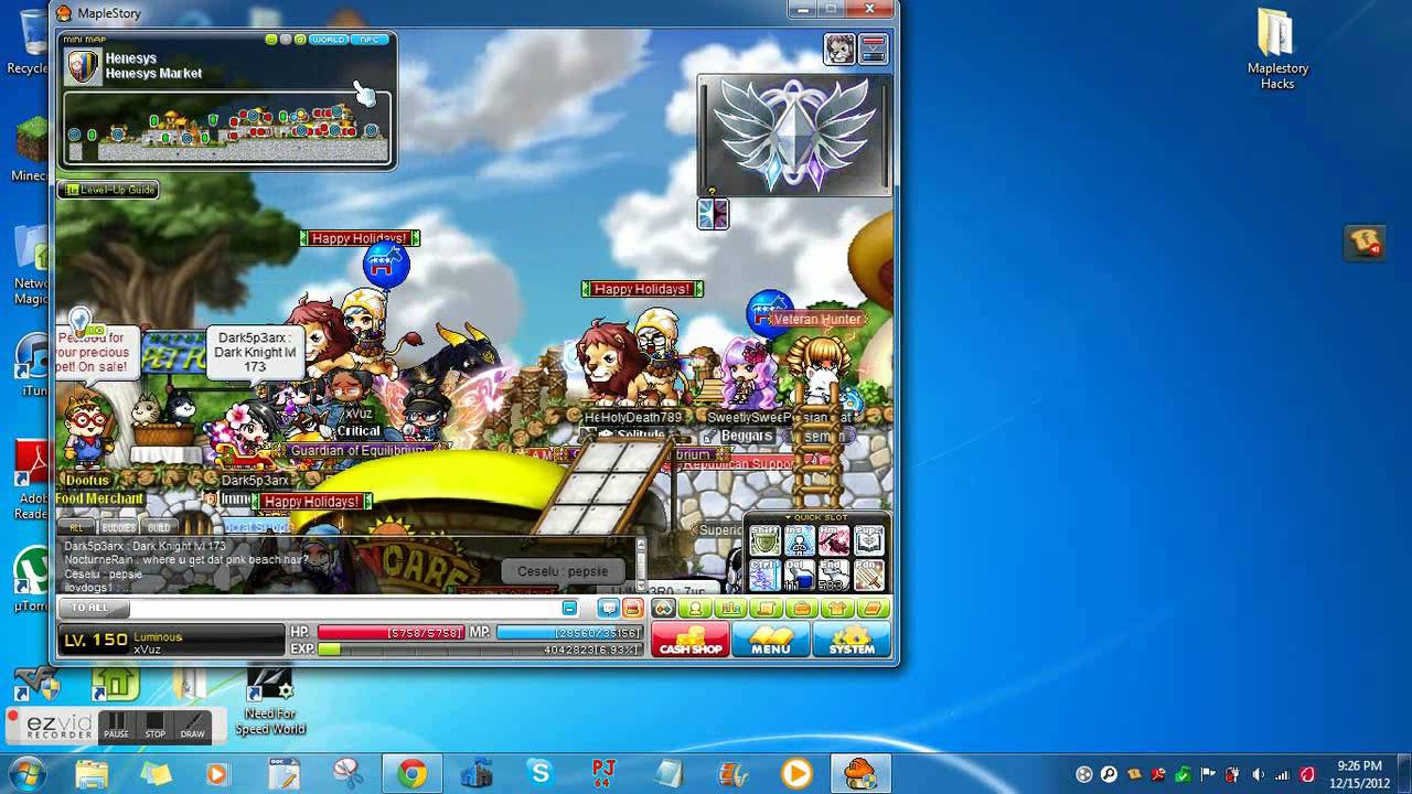 Maplestory PARTY!!!!!!!!!!!!!!!!!!!!!!!!! - YouTube