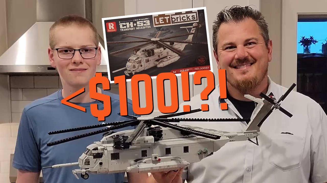 LetBricks - CH-53 Super Stallion Transport Helicopter - 1:35 Scale ...