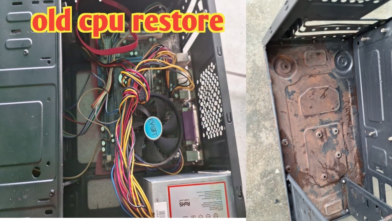 old cpu restore||cpu repair||cpu Assambeld||computer repair - YouTube