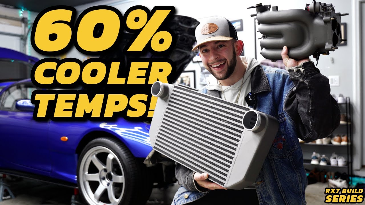 UPGRADE Your RX7 FD with Pettit Racing's MONSTER Intercooler Install ...