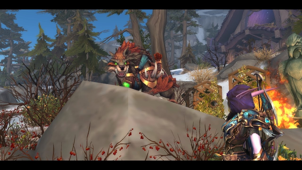 Hunter Class Mount and full Questline - Trust of a Loyal Wolfhawk | WoW ...