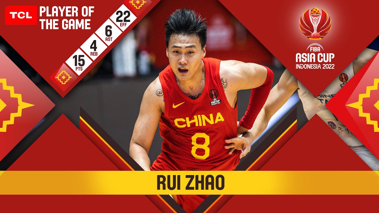 Zhao Rui 🇨🇳 | TCL Player Of The Game | Chinese Taipei - China | # ...