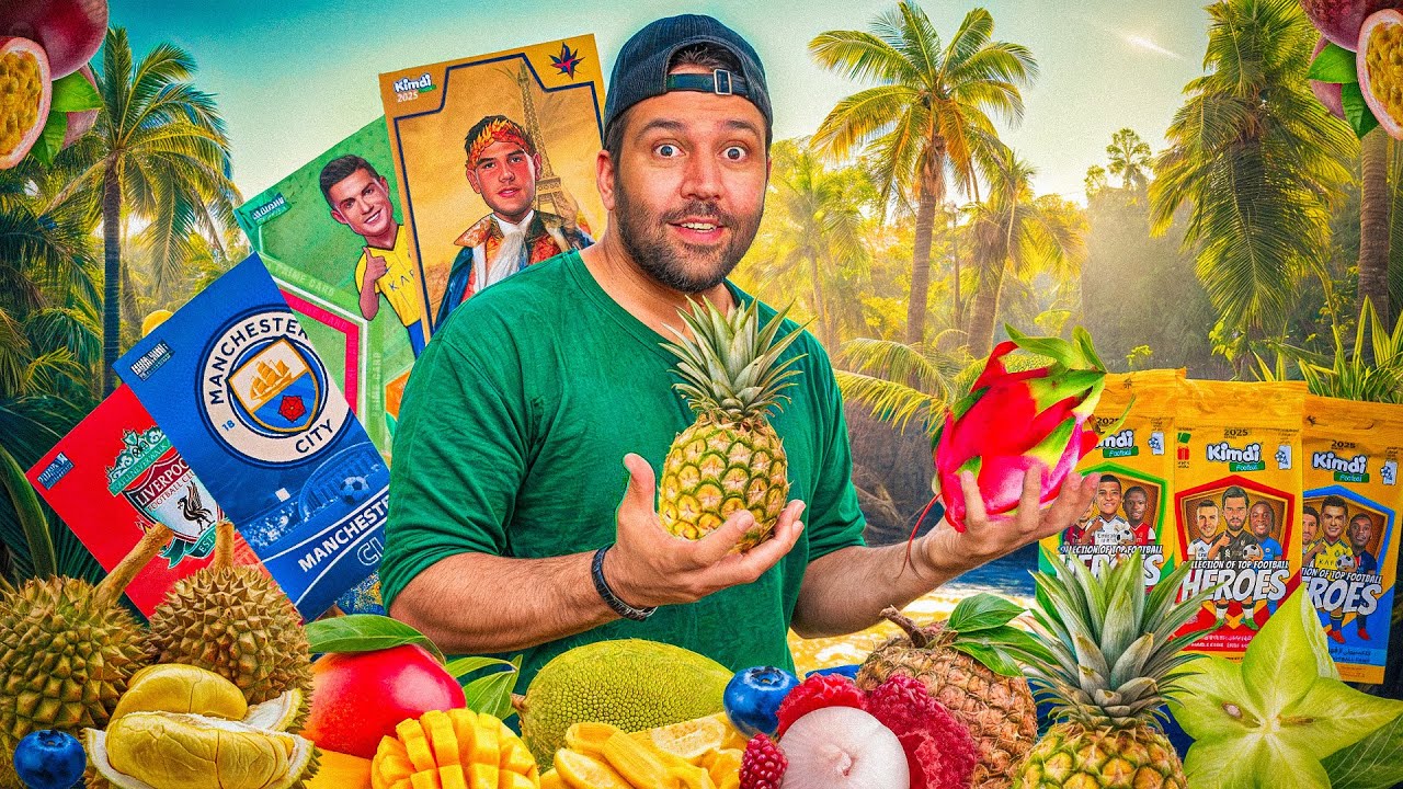 کیمدی 2025 آنباکس با خفن ترین میوه های استوایی ( یک میلیون میوه خریدم ...