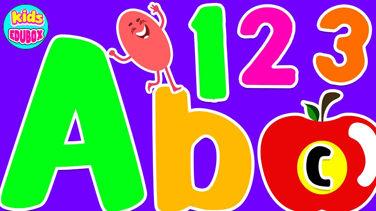 ABC, 123 & Shapes Learning Videos For Preschool | ABC And One Two Three ...