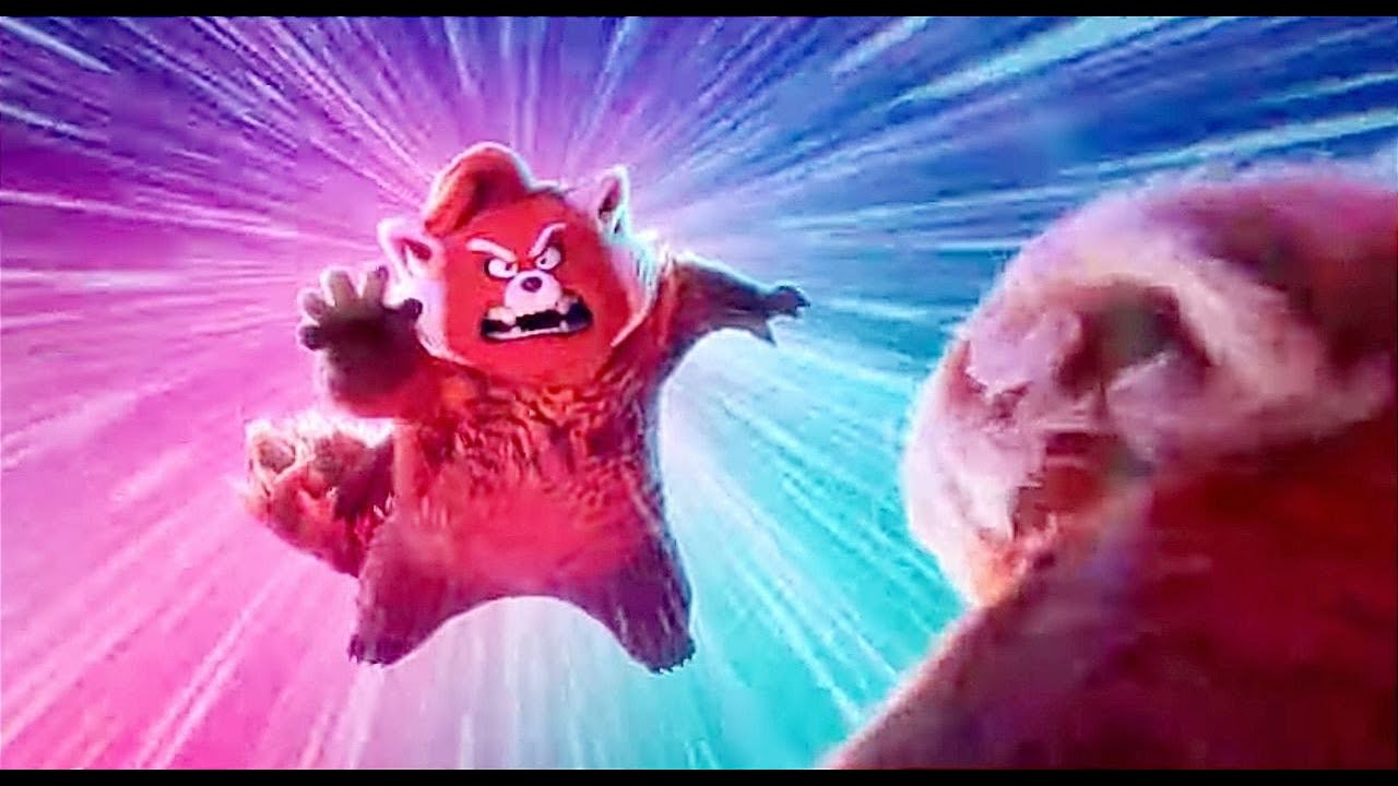 Turning Red - Angry Mei Mei fighting with her mom - YouTube