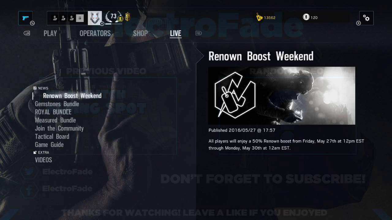 Tom Clancy's Rainbow Six Siege - BEST WAY TO GET RENOWN THE FASTEST ...