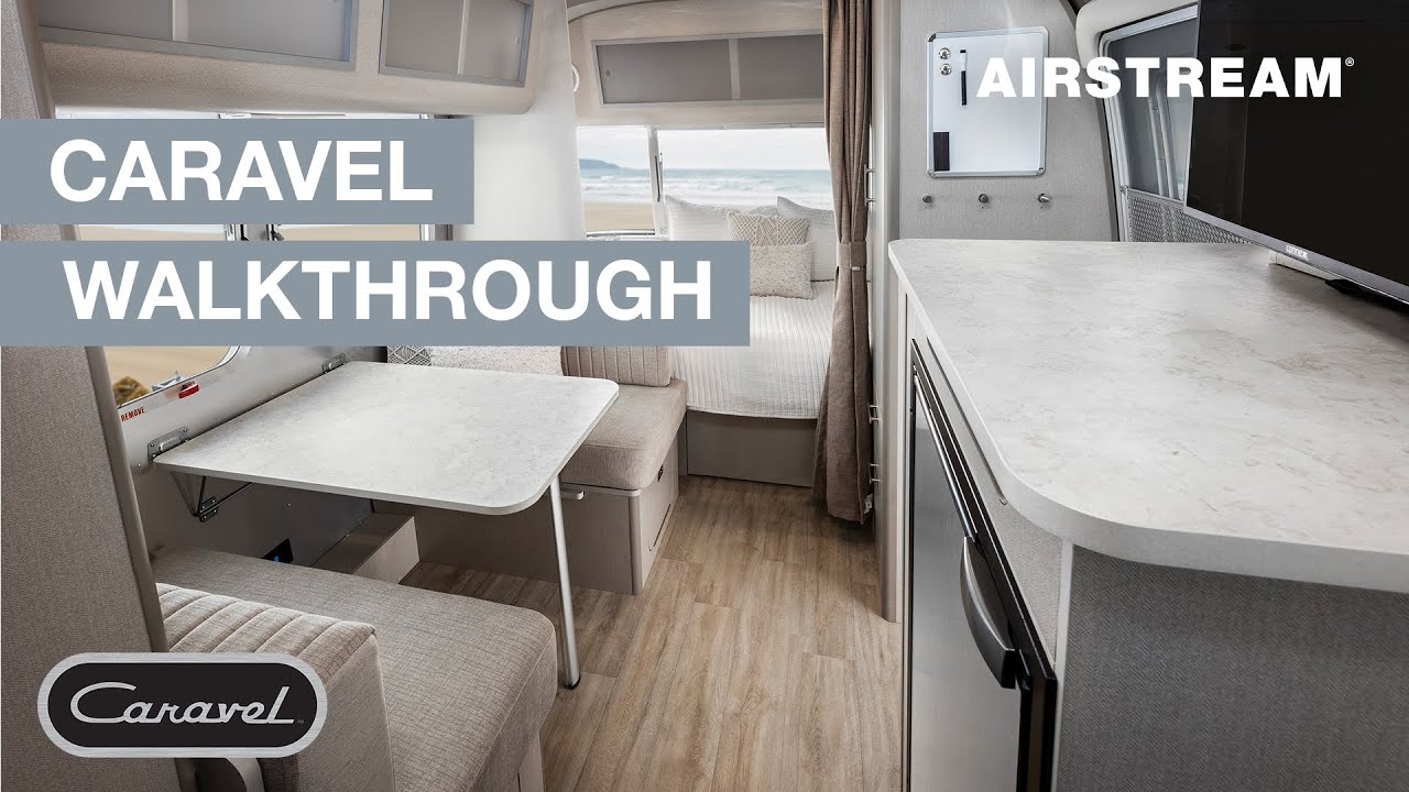 2025 Airstream Caravel Travel Trailer: Official Walkthrough Video - YouTube