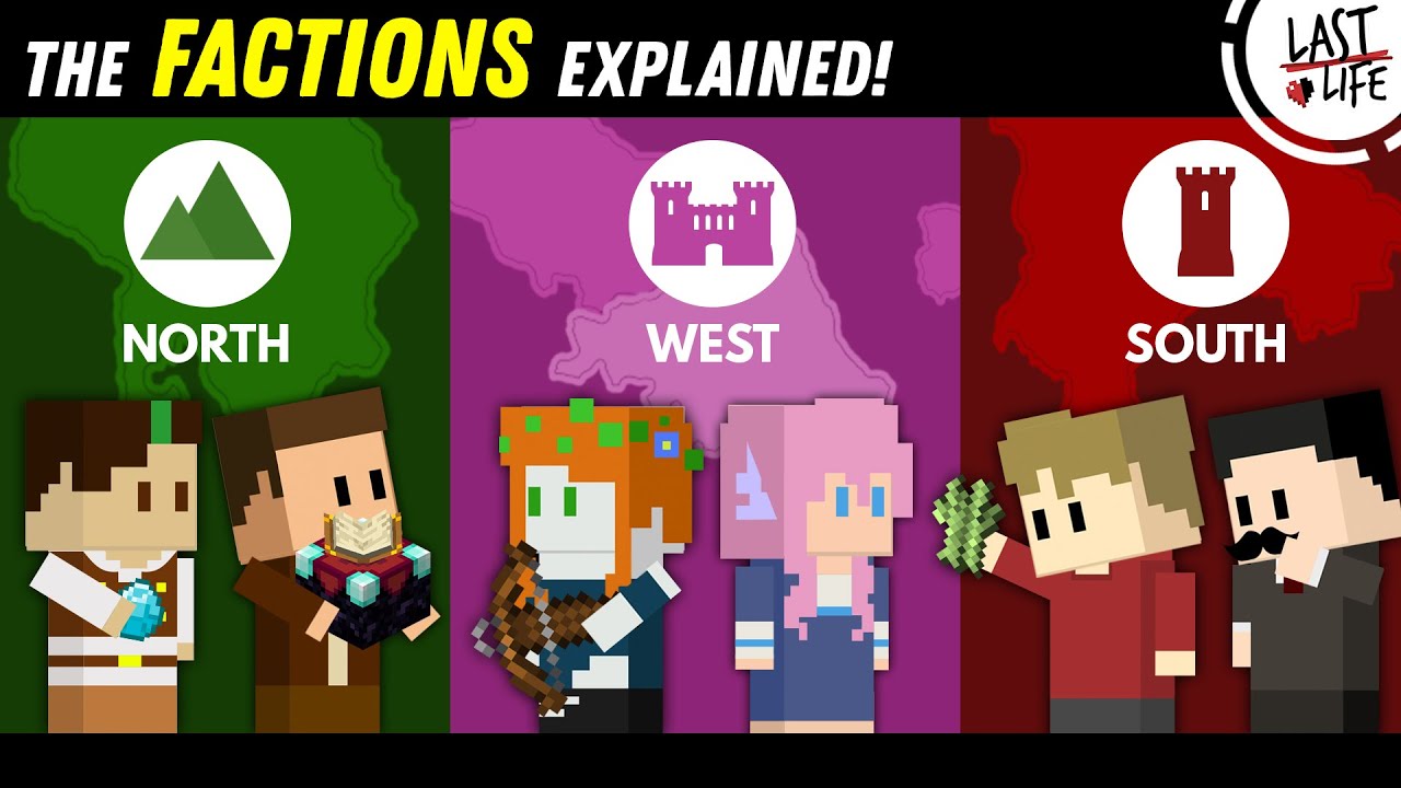 Last Life SMP: The Factions Explained | DAY 1 - YouTube