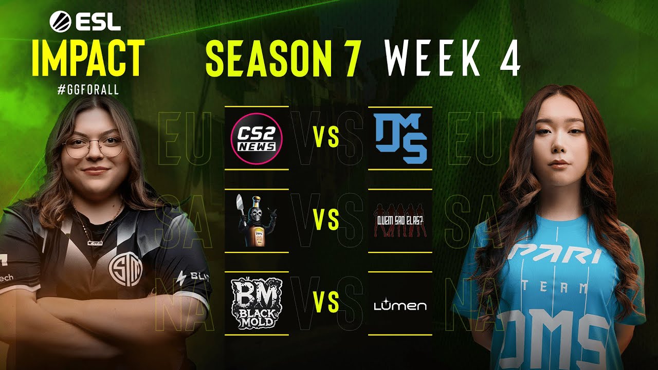 LIVE: Prototype Blaze vs. Let Her Cook - ESL Impact S7 - EU - YouTube