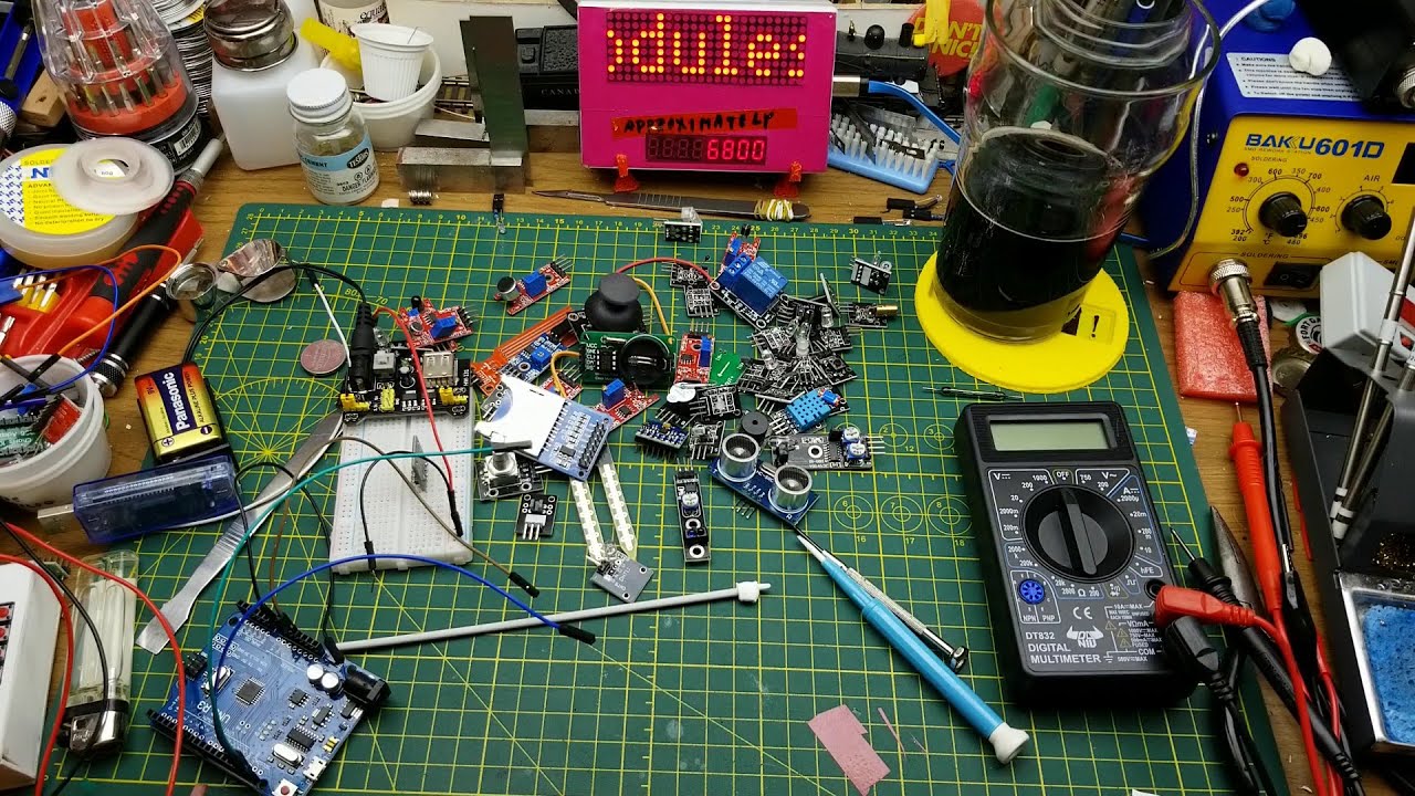 What's in those "45 in one" sensor kits? - YouTube