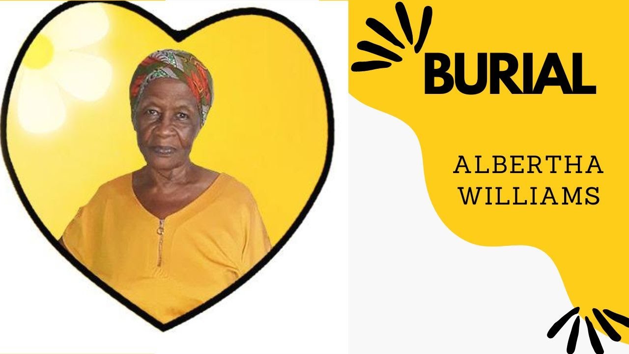 Albertha Williams Burial - YouTube