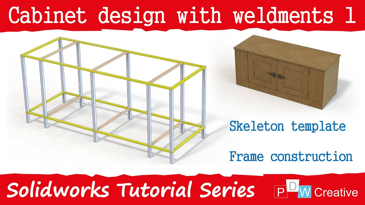 Weldment Design in Solidworks 1 - YouTube