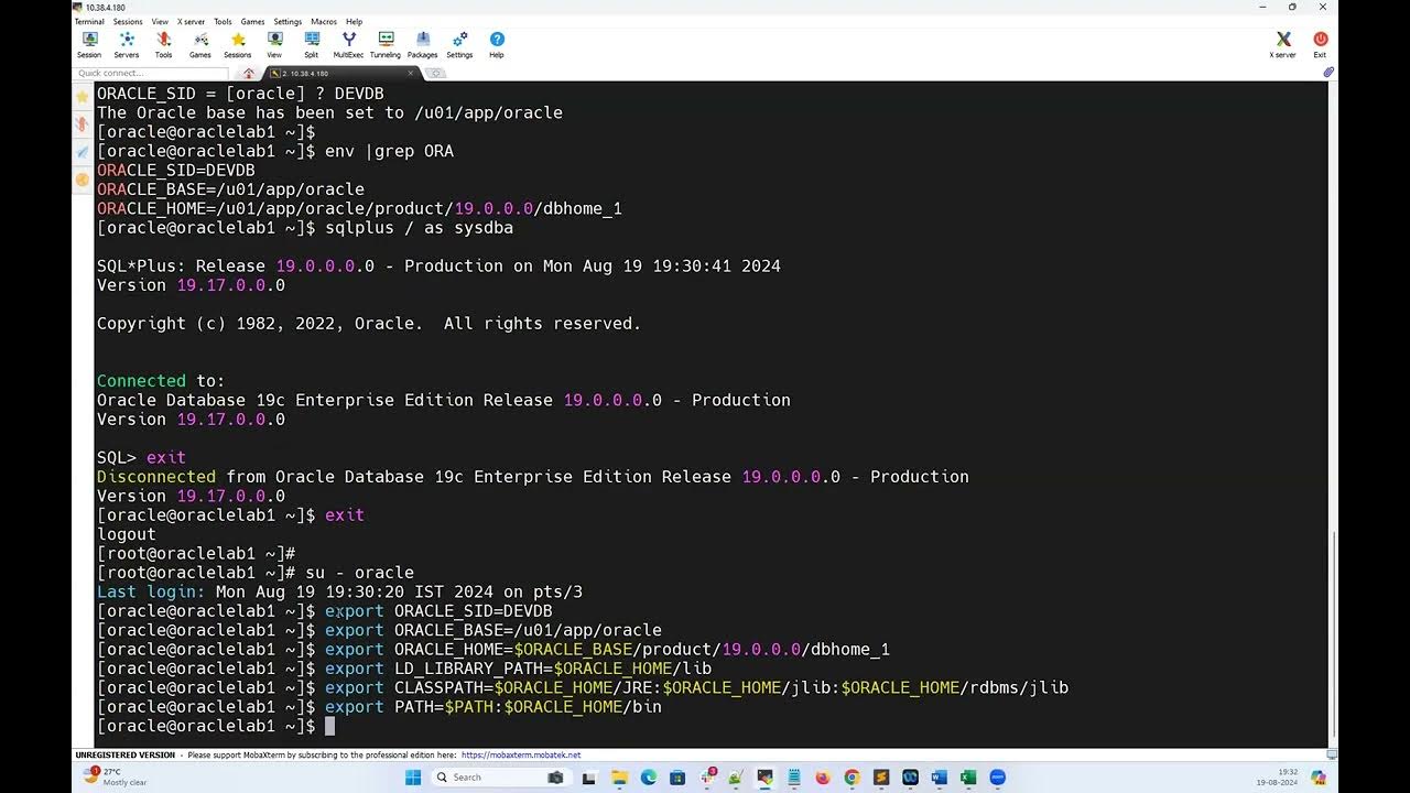 How to set .bash_profile for Oracle? - YouTube