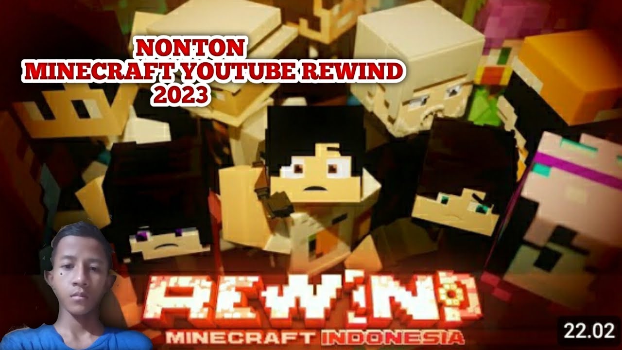 NONTON MINECRAFT YOUTUBE REWIND 2023 - YouTube