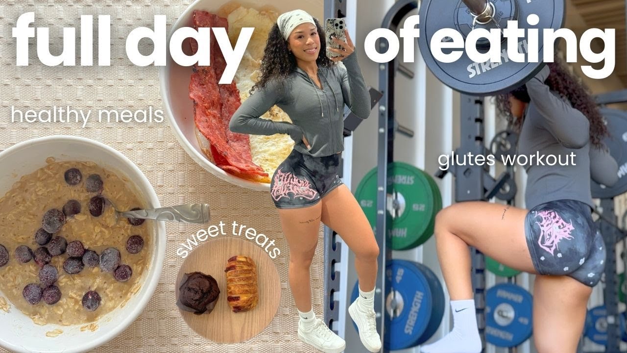 what i eat in a day to get lean | high-protein diet, leg day workout ...