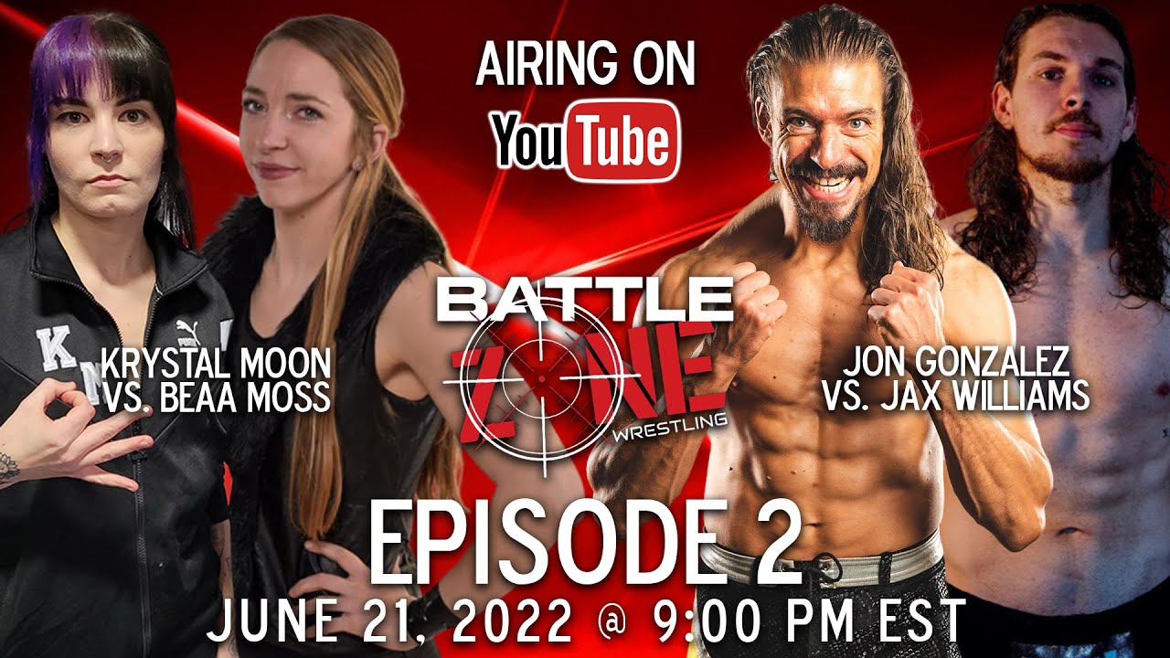 #HWEBattleZone Ep. 2 | Krystal Moon vs. Beaa Moss + Salsa King vs. Jax ...