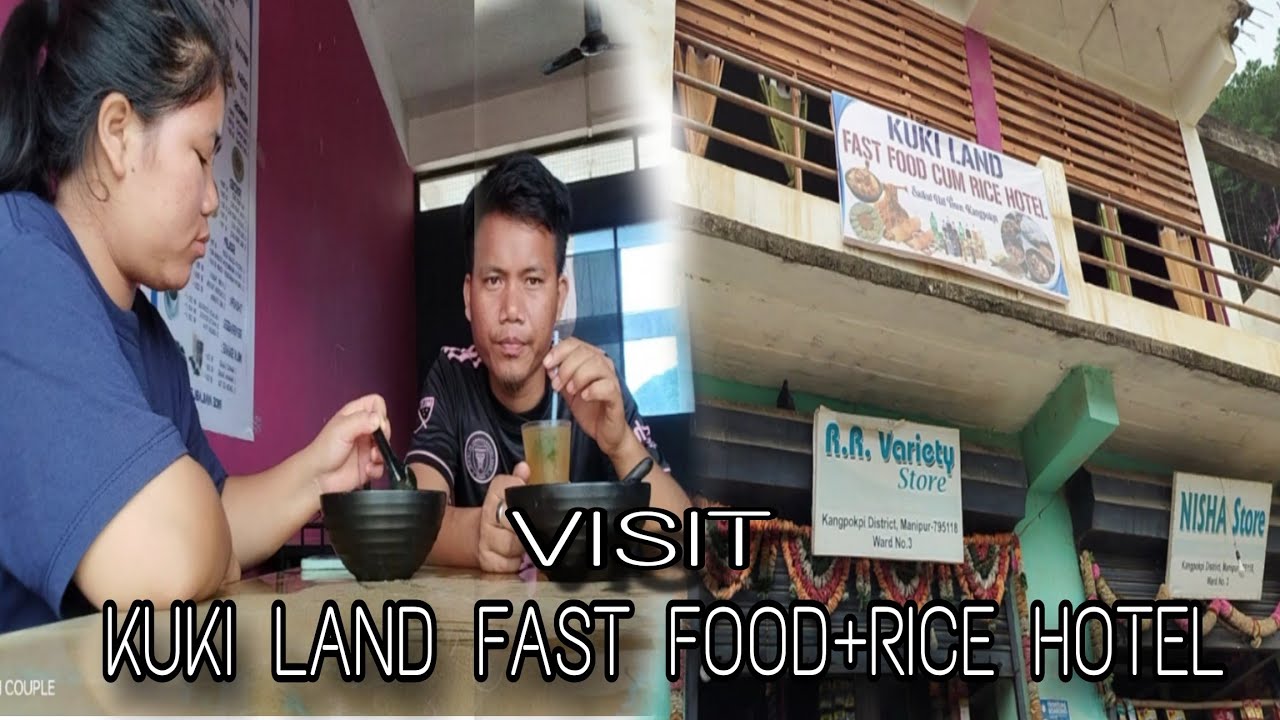 VISIT VIRAL KUKI LAND FAST FOOD+RICE HOTEL SAIKUL //WITH MY WIFE ...
