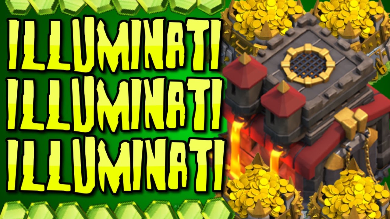 Clash of Clans - "ILLUMINATI BASE!" CONFIRMED! 666 ILLUMINATI CLASH OF ...