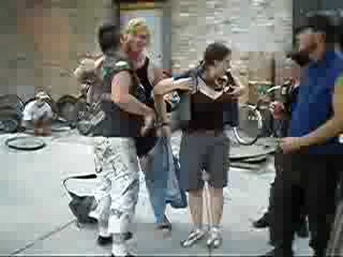 Gutter Punks of World's Only Outlaw Bicycle Club Gang Getting Prospect Vests - YouTube