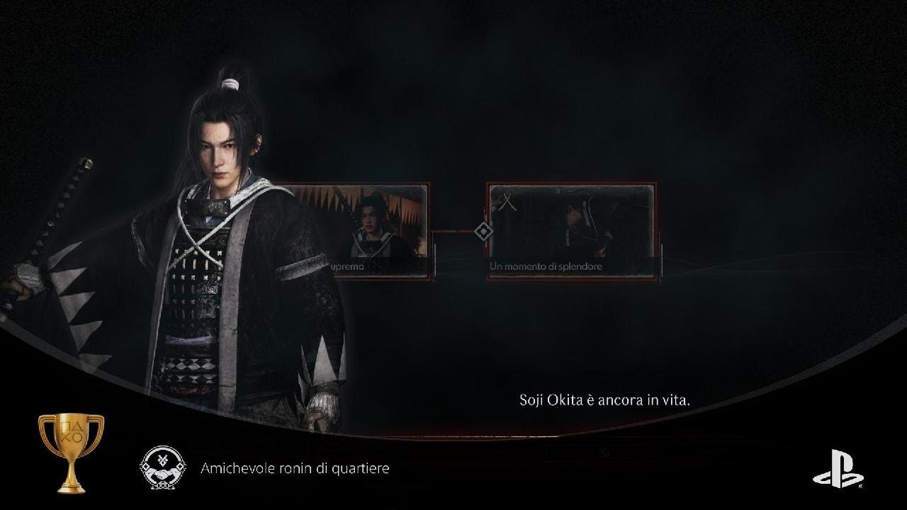 Rise of the Ronin PS5 trophy - Amichevole ronin di quartiere - YouTube