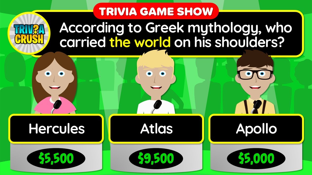 GENERAL KNOWLEDGE QUIZ! - 40 Trivia Questions in a Unique Game Show ...