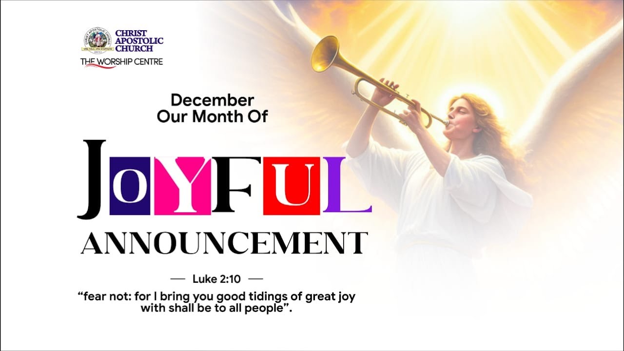 CHRIST APOSTOLIC CHURCH||T.W.C||CHRISTMAS SERVICE||25TH DEC 2024 - YouTube
