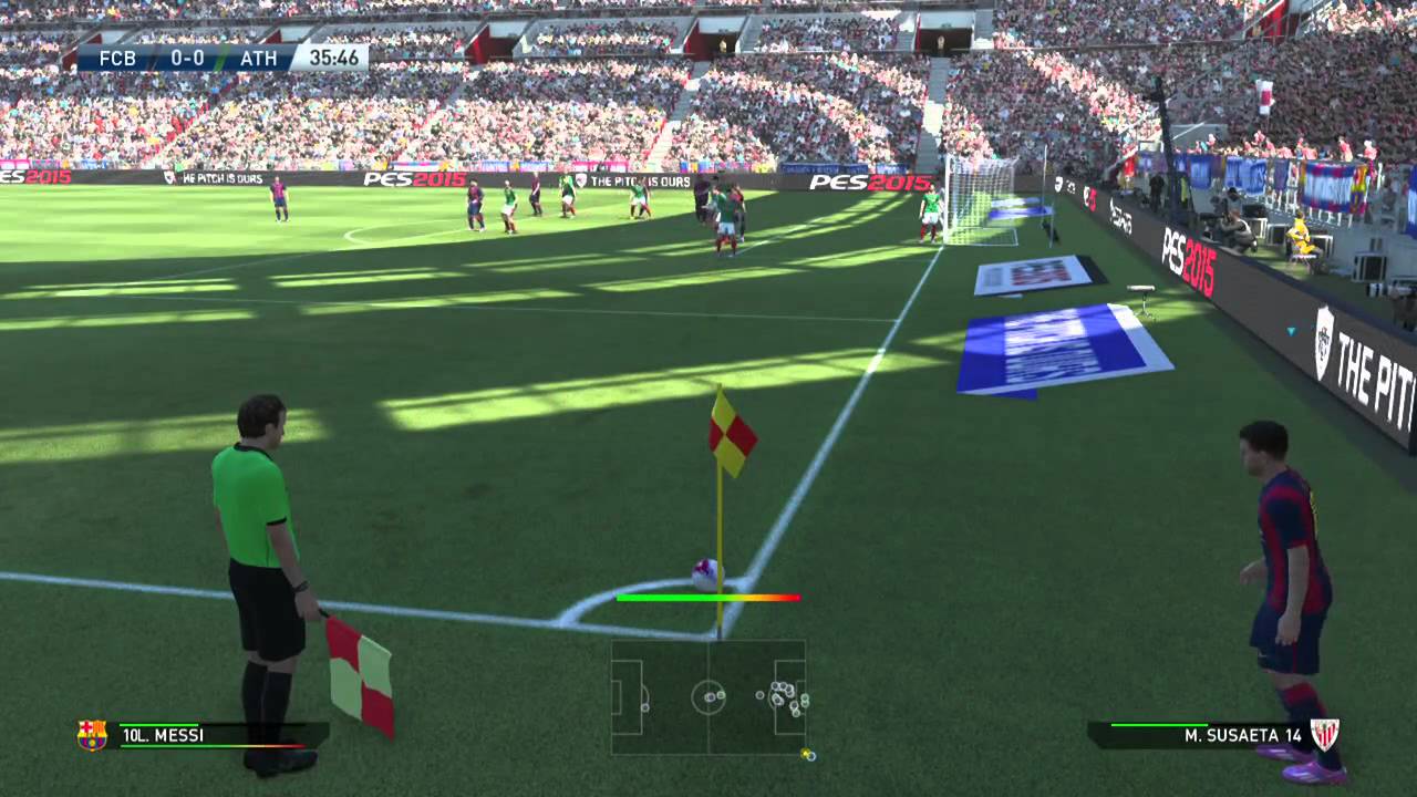 PES 2015 Gameplay de la Demo Xbox One - YouTube