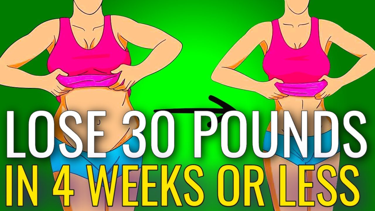 How To Lose 30 Lbs Fast Lose 30 Lbs In 4 Weeks Or Less With These Rock ...