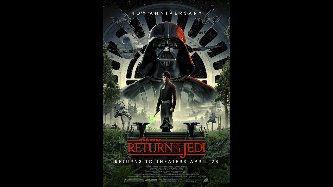 Opening to Star Wars Episode VI Return of the Jedi Re-release 2023 AMC ...