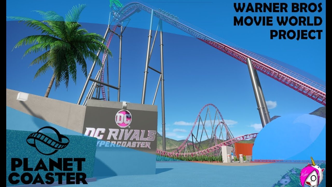Planet Coaster | Warner Bros Movie World | Ep. 34 - DC Rivals ...