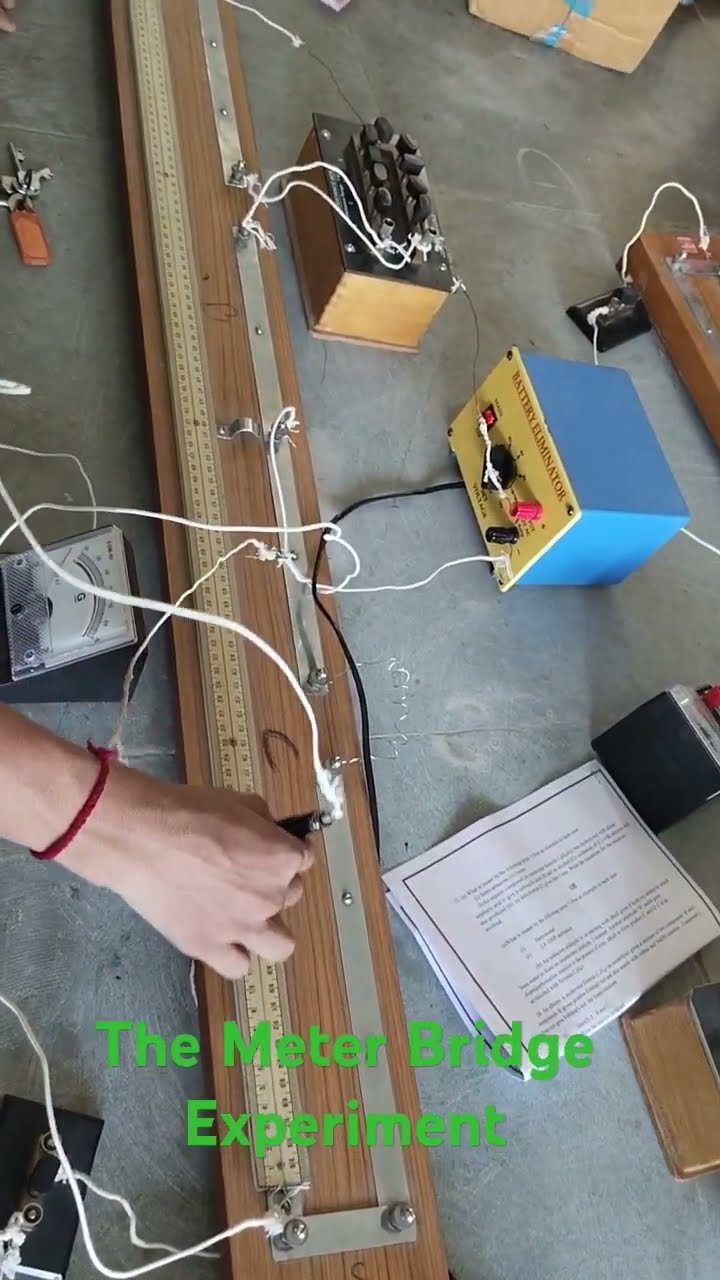 The Meter Bridge Experiment - YouTube