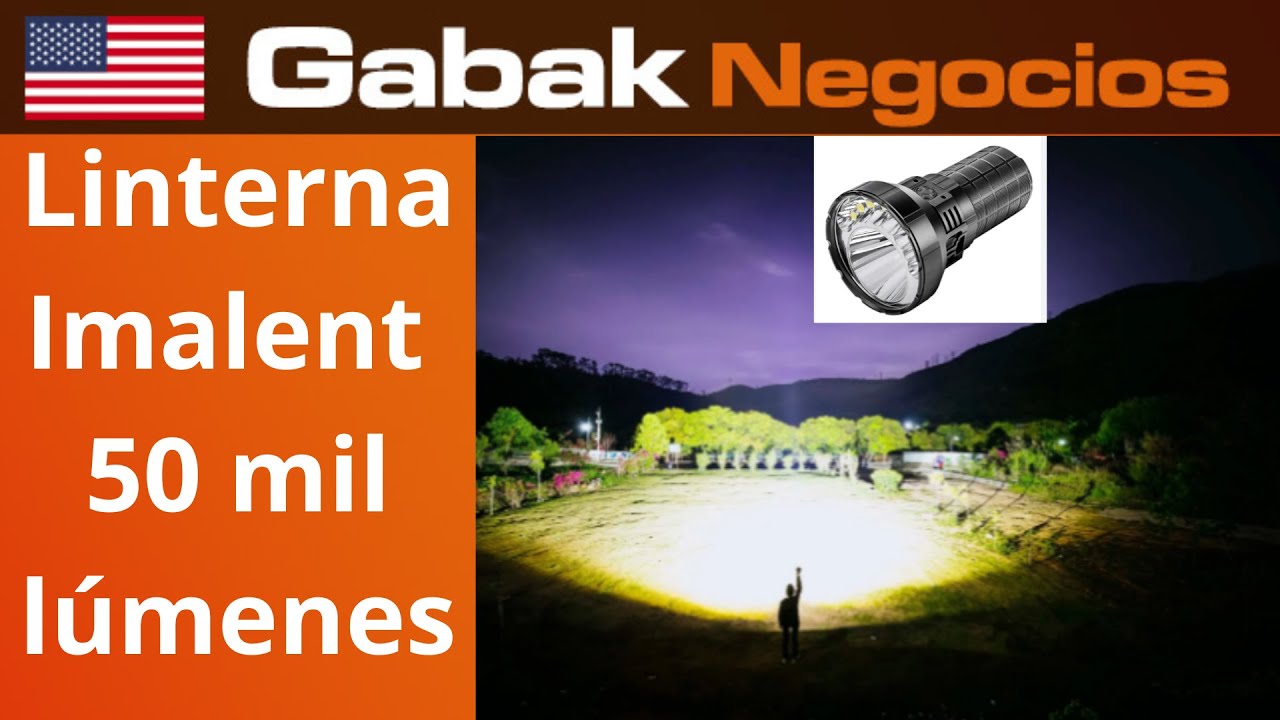 Linterna Imalent MR90 50 mil lúmenes - el sol en la palma de tu mano ...