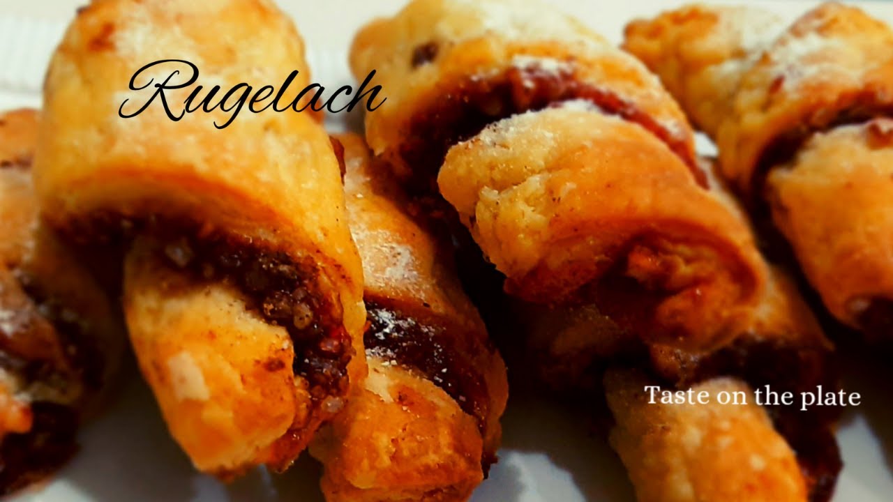 Rugelach/rugelach recipe/Jewish pastry/walnut rugelach/chocolate ...