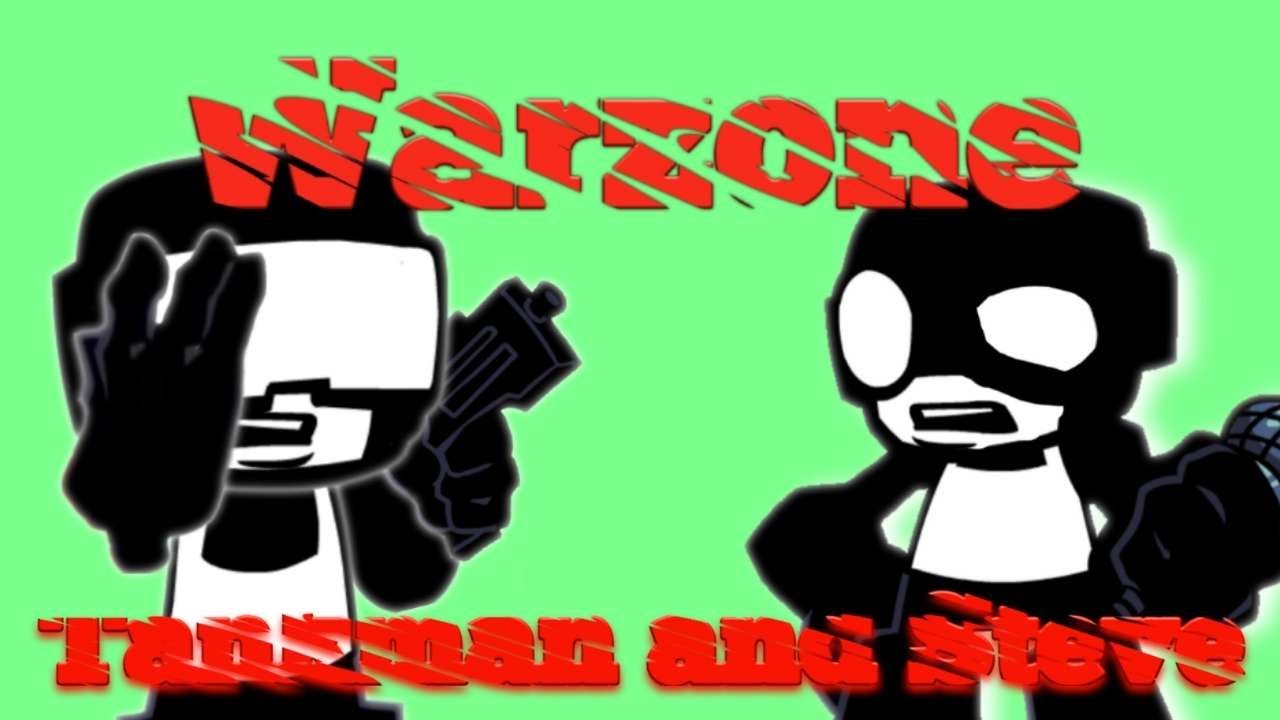 FnF - Newgrounds rumble night - Warzone (Tankman and Steve) - YouTube
