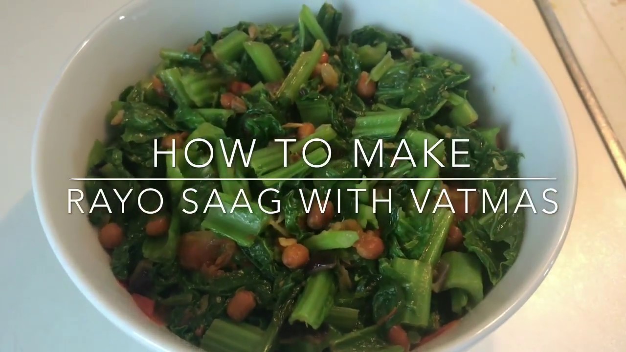 रायो साग || Rayo saag || easy recipe - YouTube