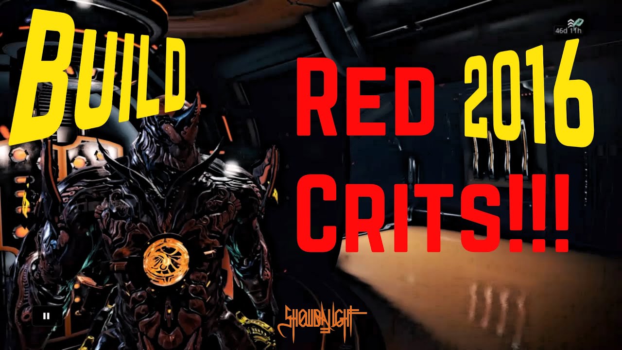 Warframe|Scindo Prime Red Crits Build! End Game 2016! - YouTube