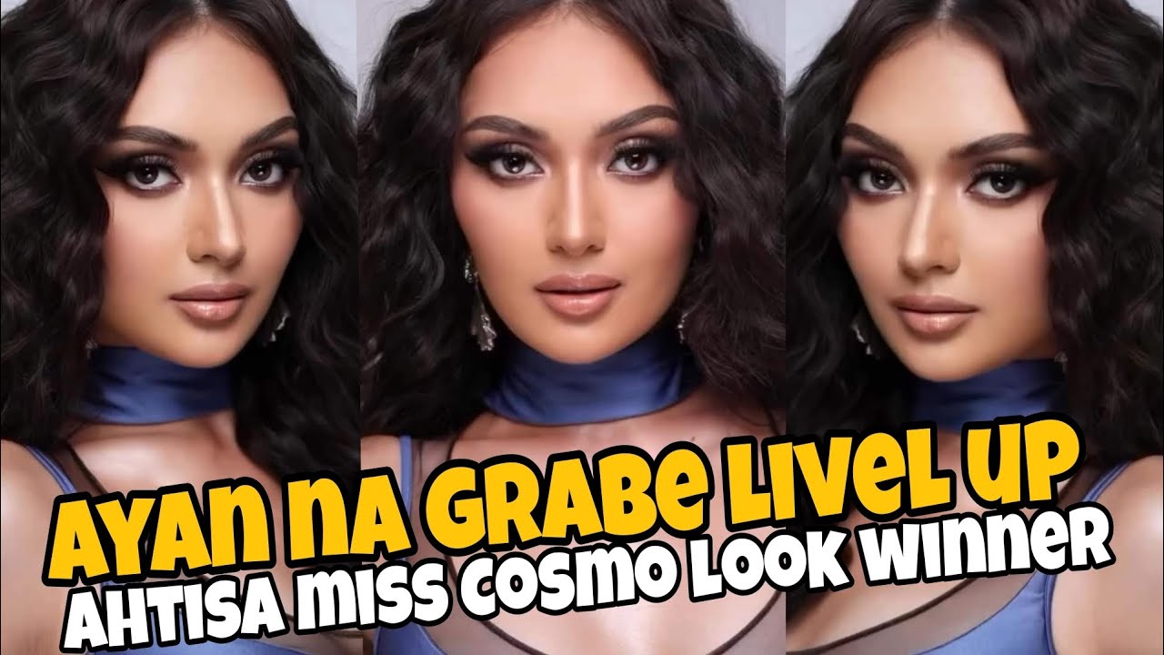 WOW! Grabe Tudo Ako! Ahtisa Manalo Finally Miss Cosmo international ...