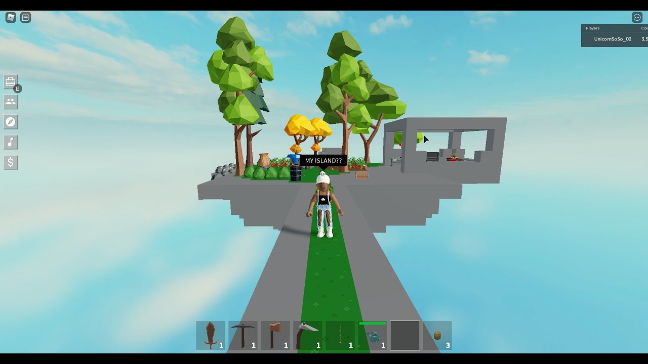Episode 1 SkyBlox: Explore My Island With Me - YouTube