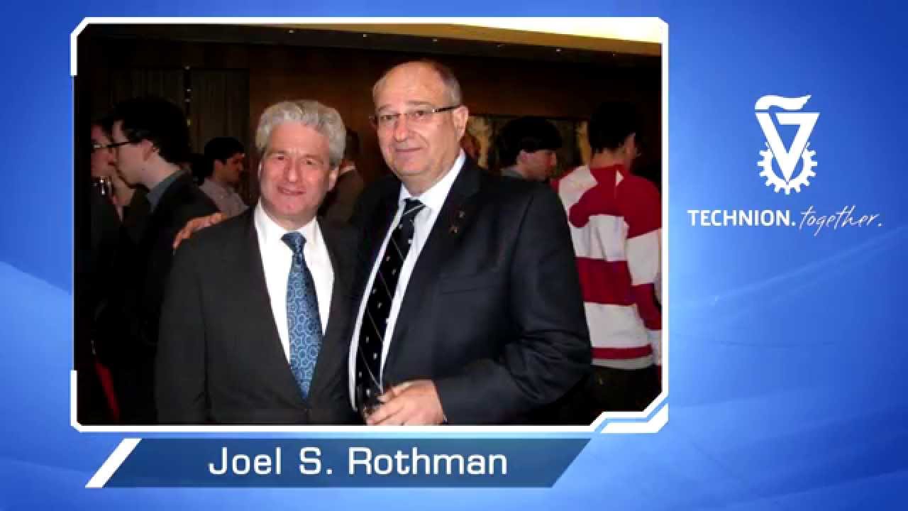 Joel Rothman Honorary Doctor Technion 2015 - YouTube
