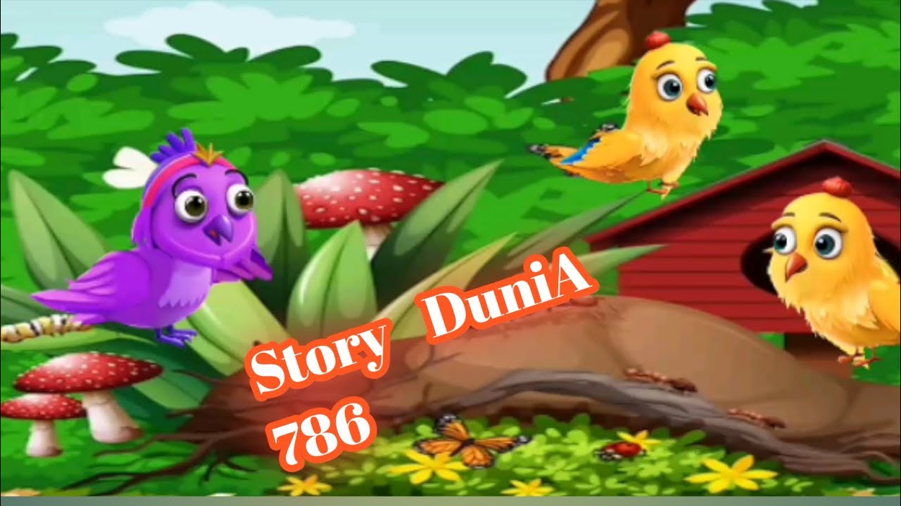 chunoo and Munni Moral story Two Birds moral story Cartoon video ...