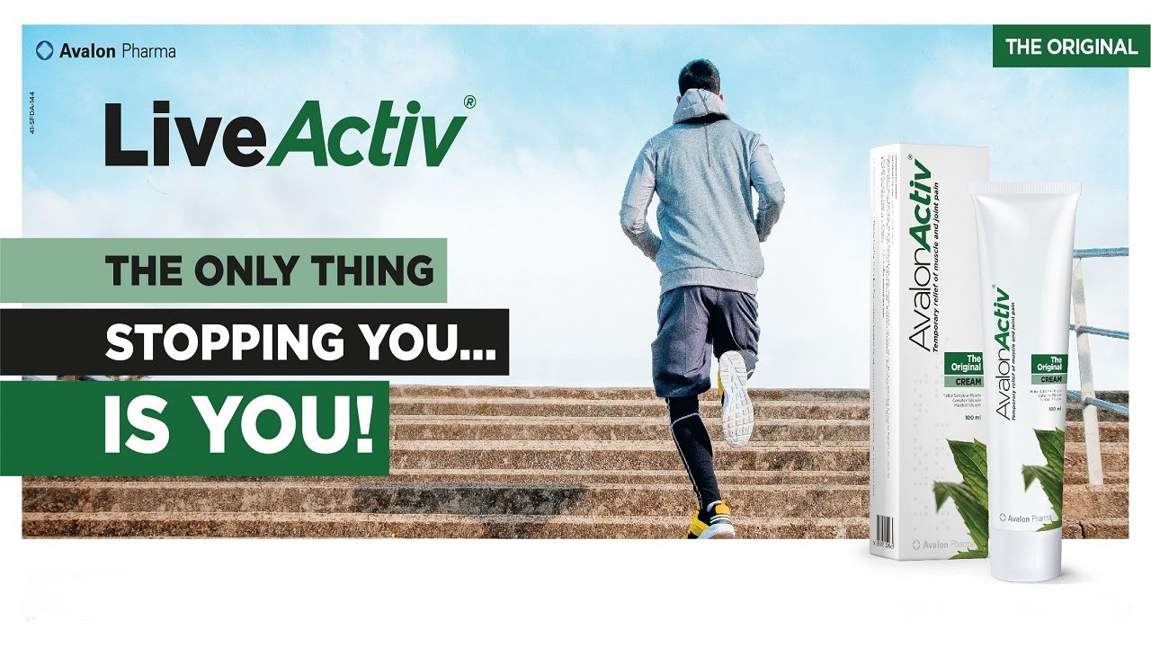 AvalonActiv for muscle and joint pain - YouTube