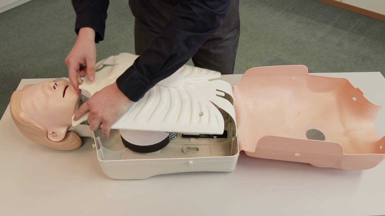 Little Anne QCPR Upgrade Kit - installation guide - YouTube