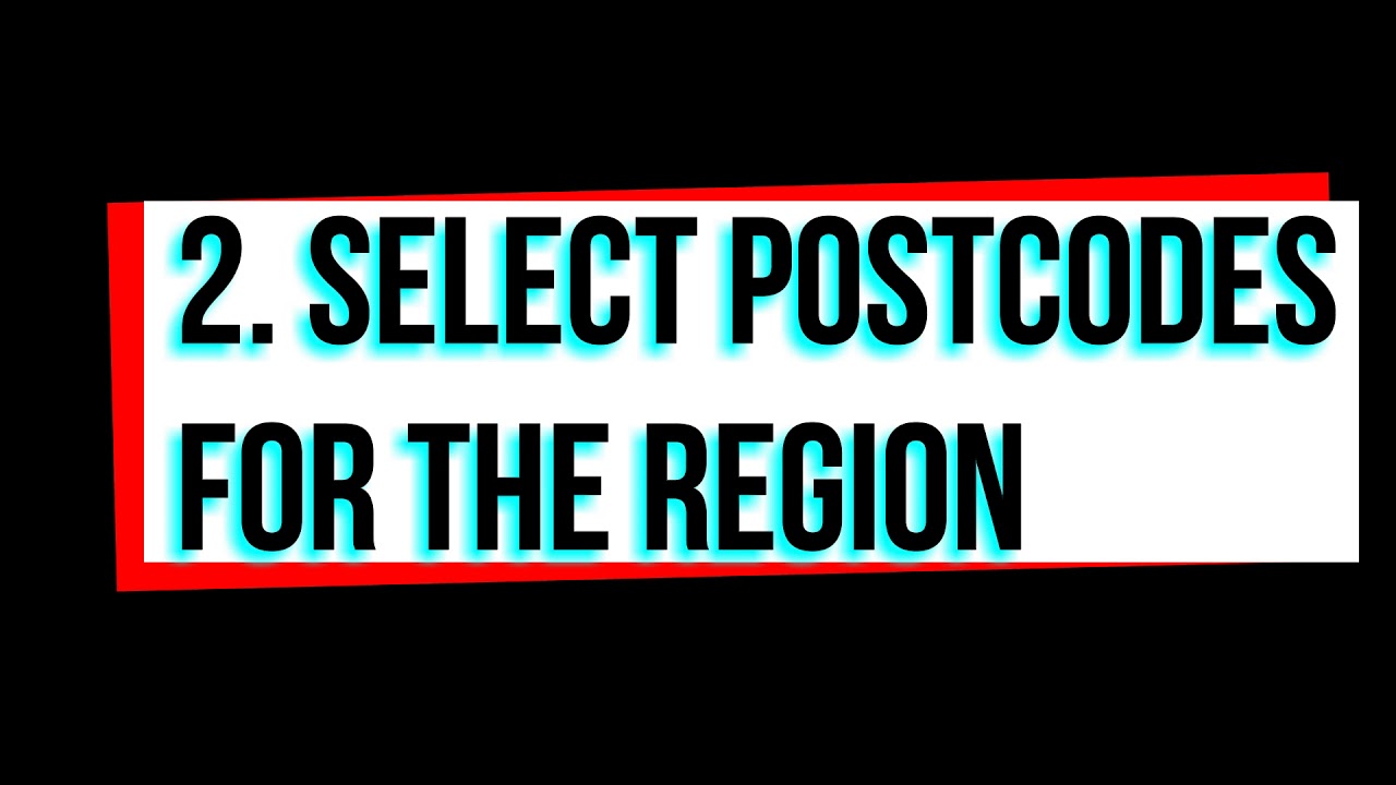 Create Pricing Regions by Postcode - YouTube