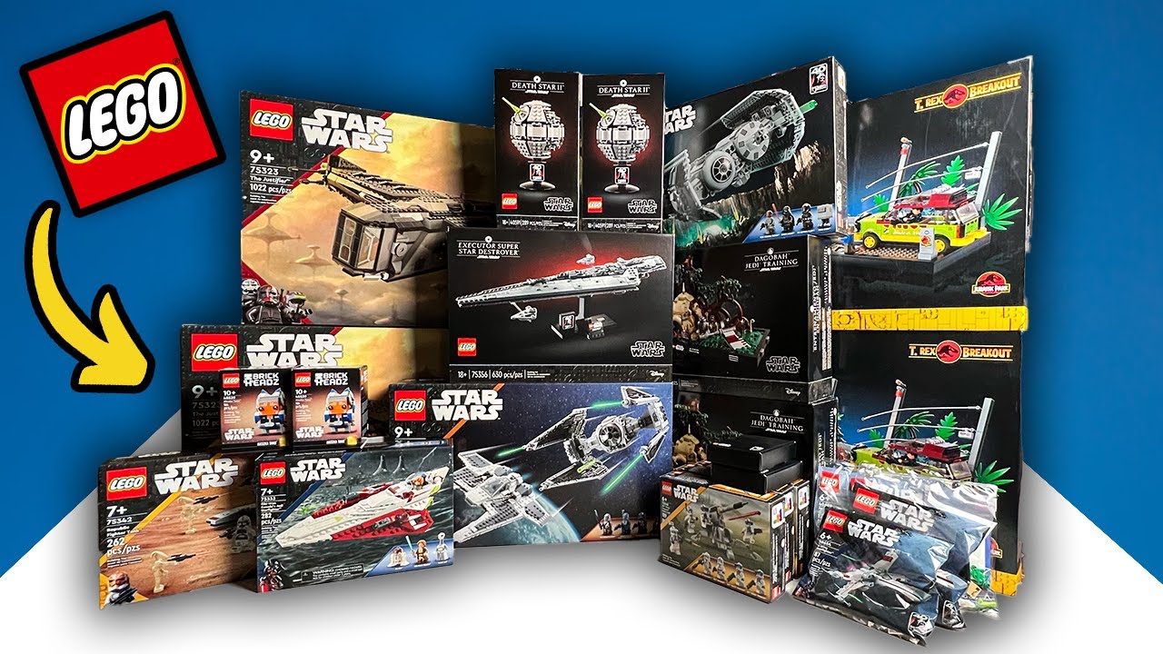 EVERY LEGO Set I Bought this Month | LEGO Haul #1 - YouTube