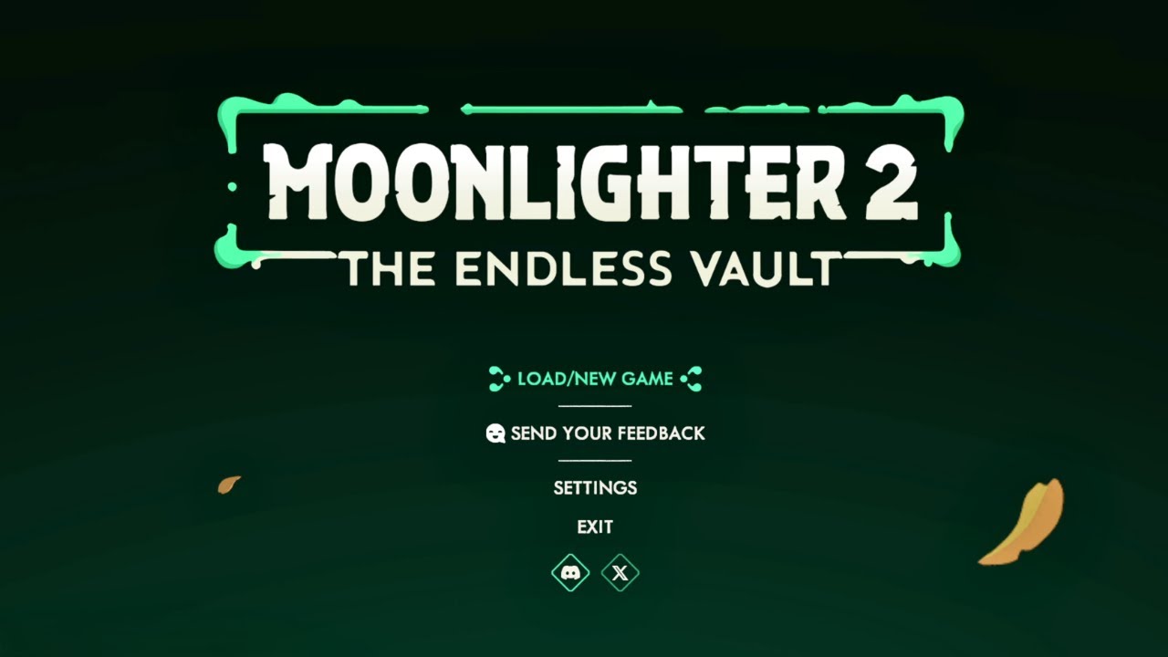 MOONLIGHTER 2: The Endless Vault - Menu Title Screen and Original ...