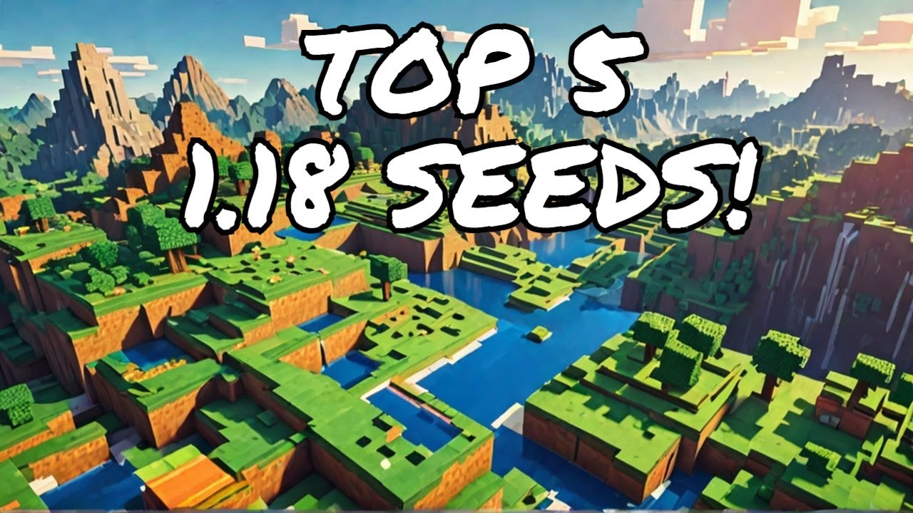 TOP 5 MCPE SEEDS For 1.18! (Minecraft Bedrock) - YouTube
