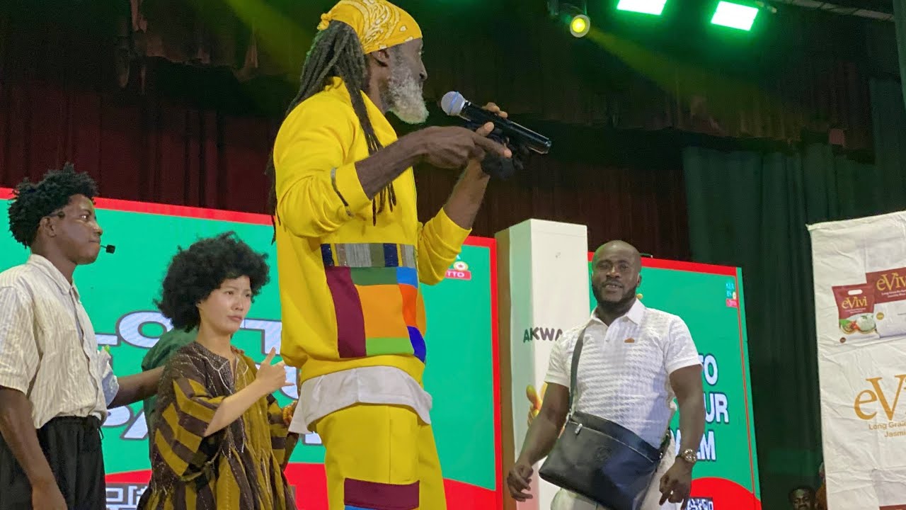Reggie Rockstone with Dr Likee & Opoku Billson Old Skull Performance ...