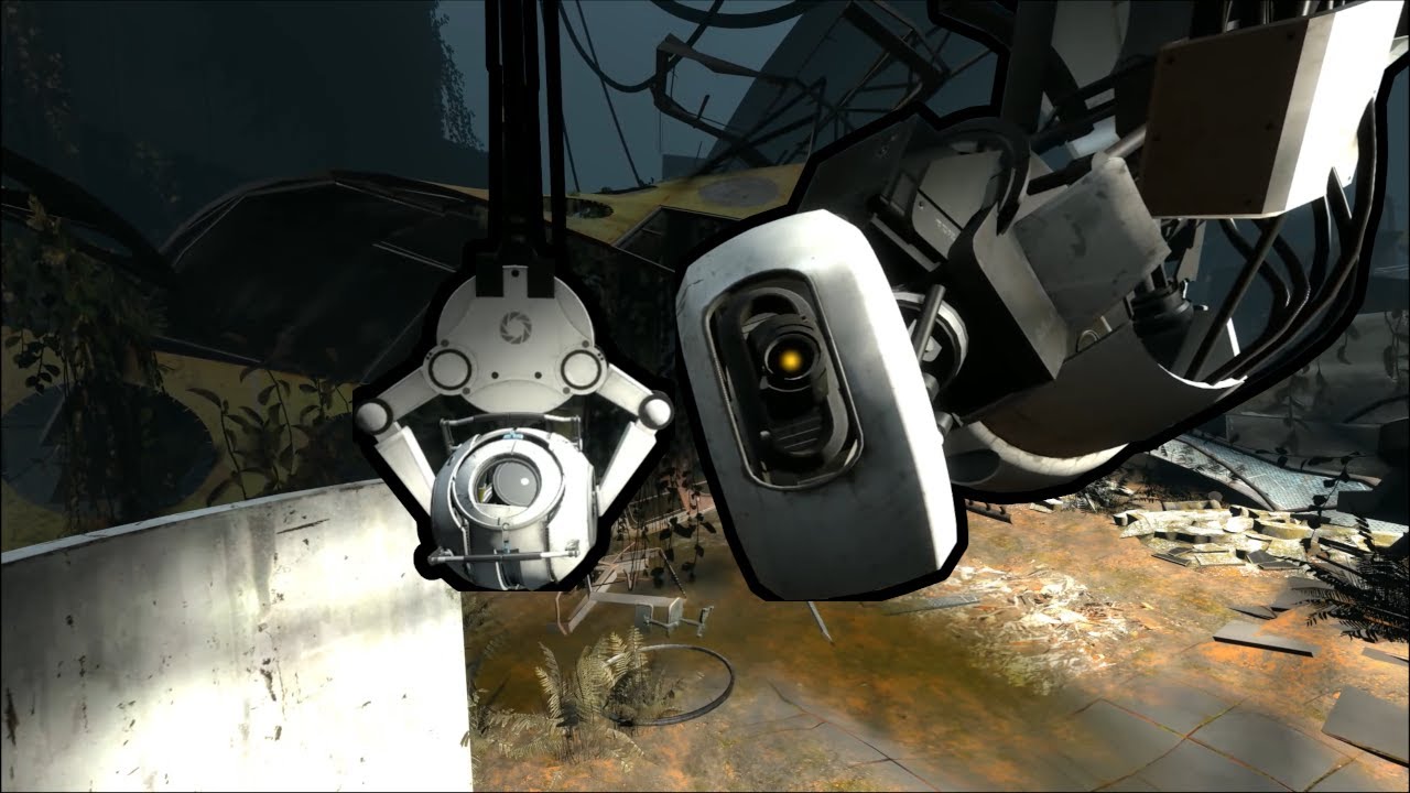 Portal 2 GlaDOS wakes up - YouTube